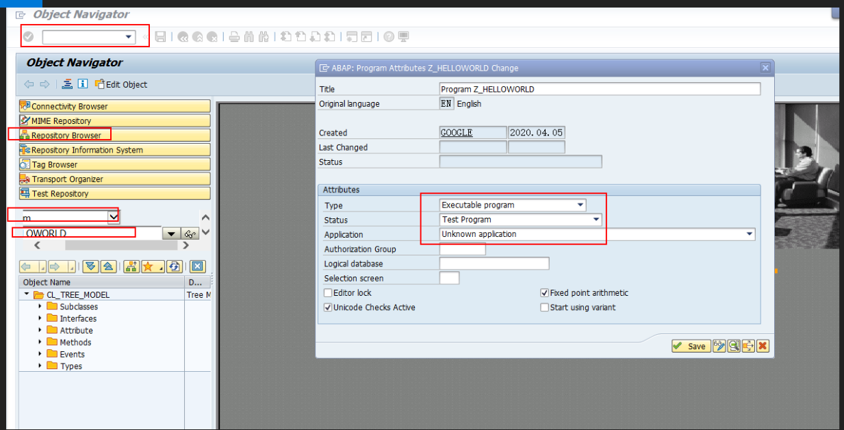 ABAP的第一个程序(Hello,World)_abap第一个程序-CSDN博客