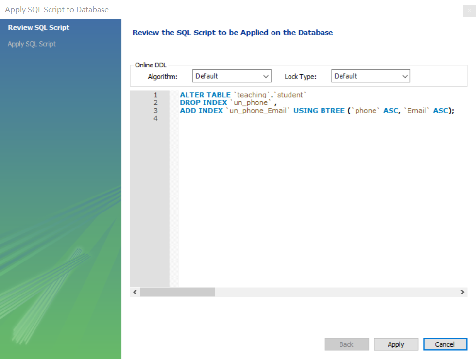 几个步骤教你利用MySQL Workbench工具创建和管理索引——MySQL 5.7数据库_mysql workbench建立索引-CSDN博客