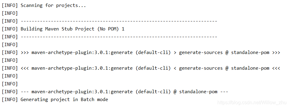 使用idea创建maven项目一直停留在generating Project In Batch Mode的解决方案idea Generating Project In Batch Mode
