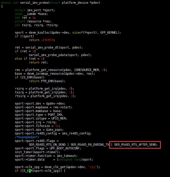 IMX6UL串口RS485半双工模式设置调试过程-CSDN博客