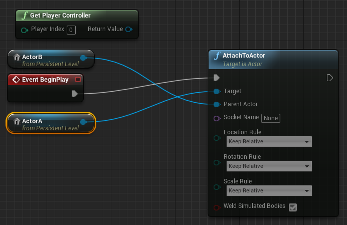 ue4对AttachToActor的理解_ue4 attach to-CSDN博客