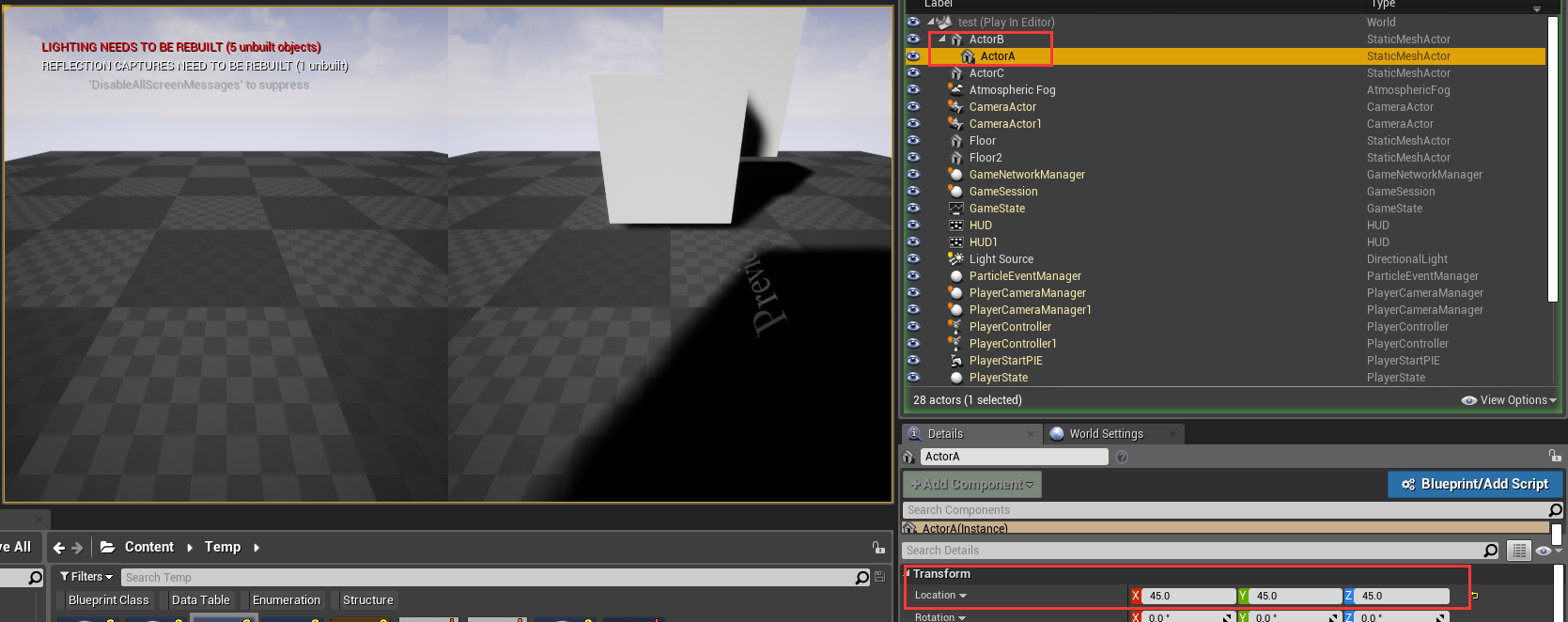 ue4对AttachToActor的理解_ue4 attach to-CSDN博客