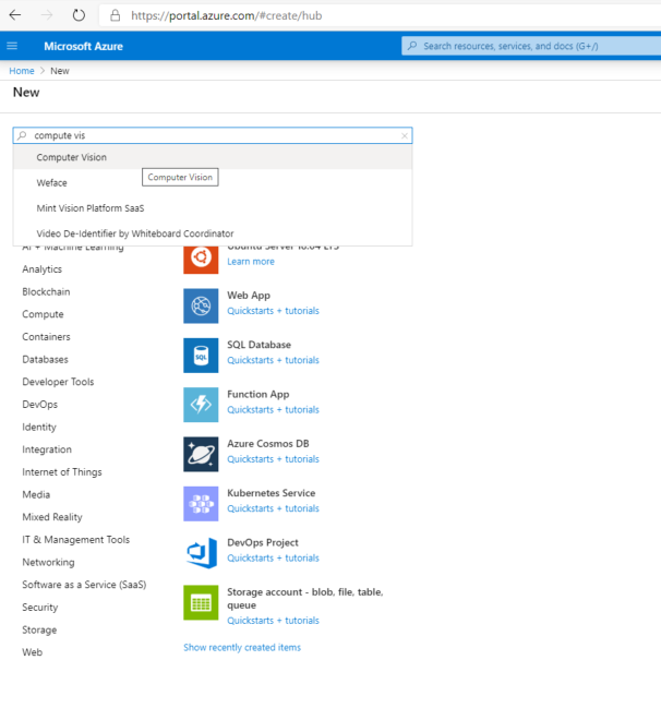 微软认知服务 Computer Vision_microsoft azure computer vision-CSDN博客