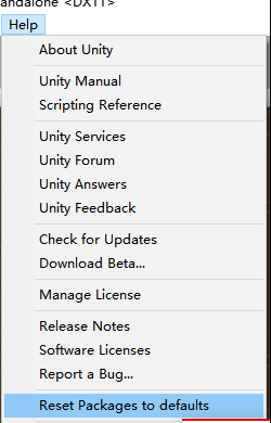 unity 创建空项目，出现Packages报错_unity import error code:(4)-CSDN博客