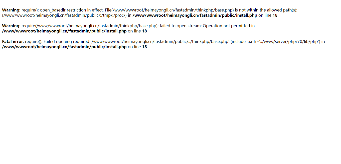 PHP后台开发之fastadmin部署Linux环境（宝塔）_linux宝塔部署fastadmin项目-CSDN博客