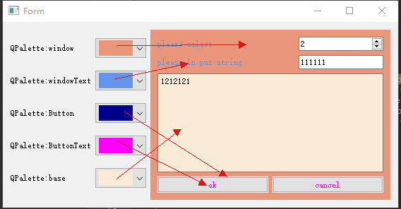 QPalette QColor QComboBox 自定义调色板_qcombox嵌入颜色板-CSDN博客