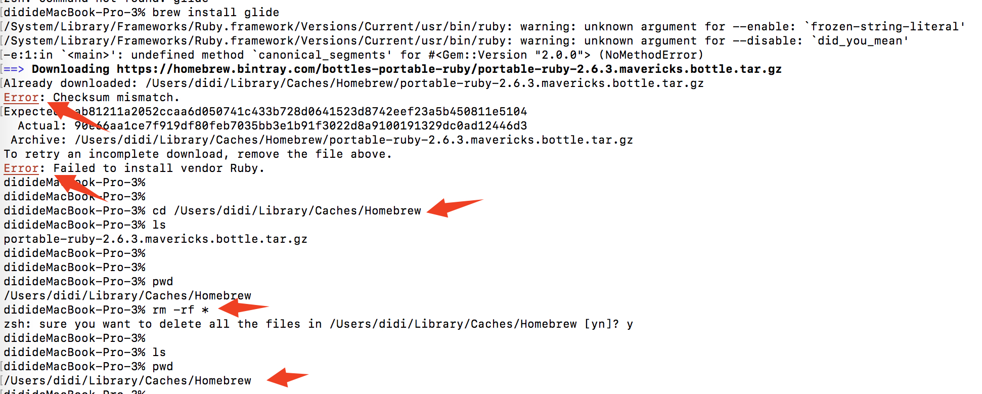 解决Mac安装brew报错Error，镜像源问题_no analytics have been recorded yet (nor will be d-CSDN博客