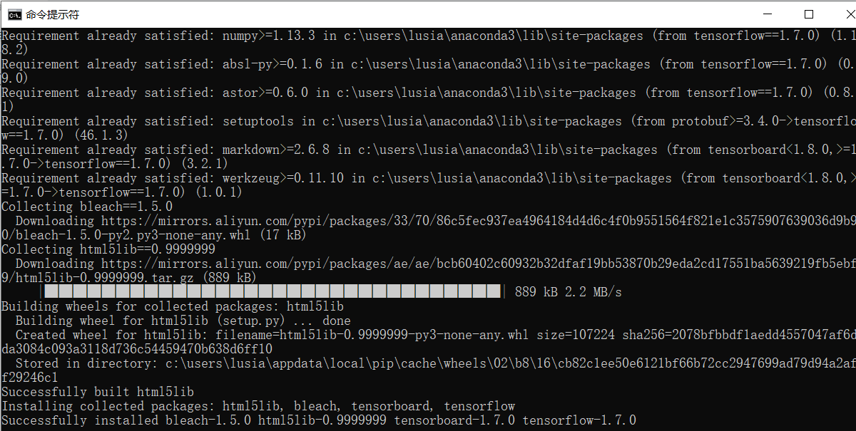 Win10系统高版本Tensorflow 2.1.0 降至低版本的小白教程_tensorflow低版本安装-CSDN博客