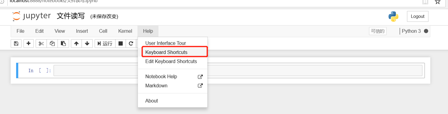 Jupyter Notebook快速入门及python读写文件jupyter Notebook读取所有文件 Csdn博客