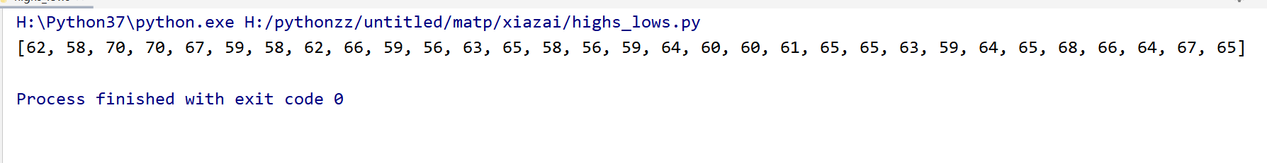 Python对csv文件数据进行可视化python Csv数据可视化 Csdn博客
