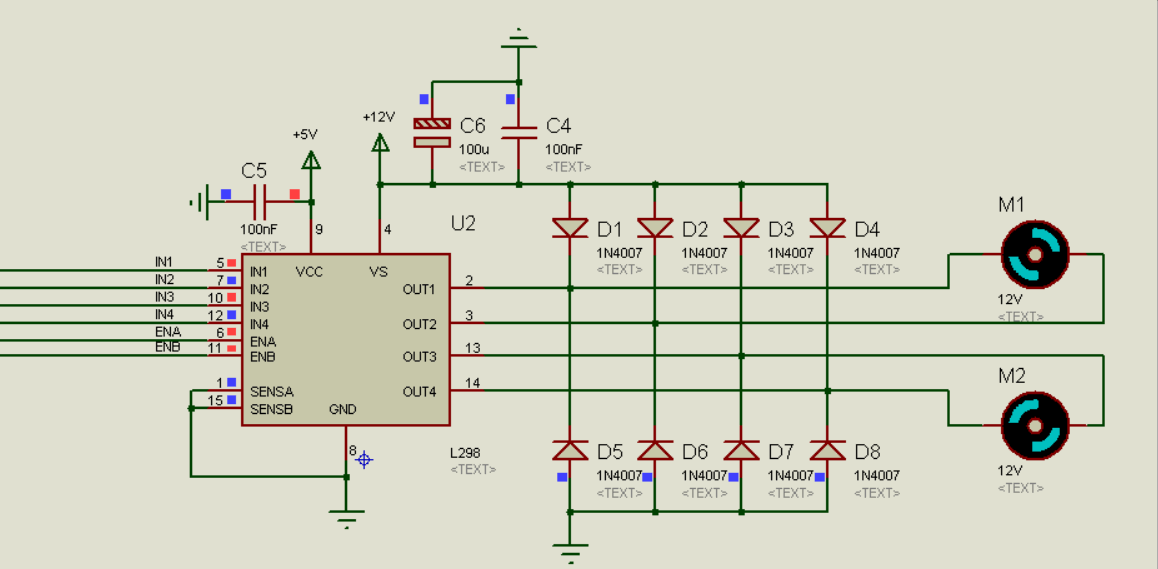 L298N驱动设计_l289n单片机光耦-CSDN博客