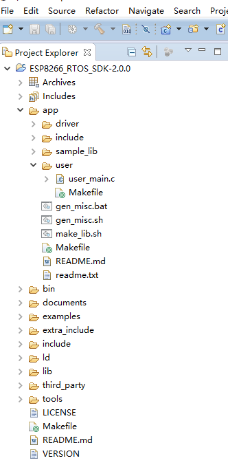 ESP8266 RTOS2.0学习之旅（1）— 基于SDK-2.0.0的HelloWorld工程_eclipse搭建esp8266-CSDN博客