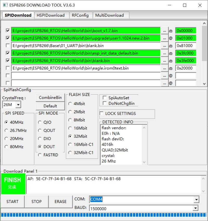 ESP8266 RTOS2.0学习之旅（1）— 基于SDK-2.0.0的HelloWorld工程_eclipse搭建esp8266-CSDN博客