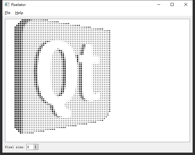 Qt 用 MVD(model view delegate) 模式 把图片变为灰度像素点 [官方Example]_mvd模式-CSDN博客