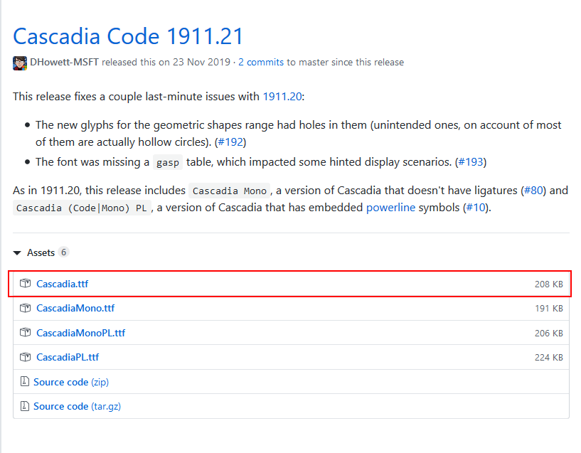 vs code Cascadia Code 字体，vscode使用字体_vscode使用本地字体文件-CSDN博客
