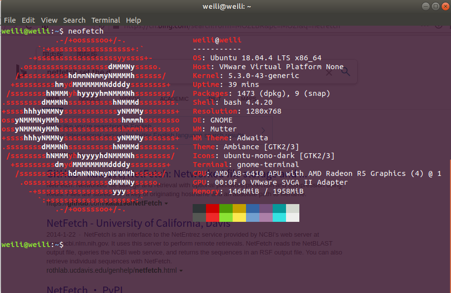 神技—终端显示Linux系统信息_neofetch make-CSDN博客