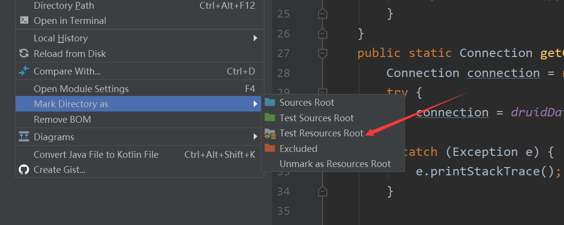 解决Idea中druid连接池加载druid.properties文件时报 空指针异常_missing map key connectionproperties-CSDN博客