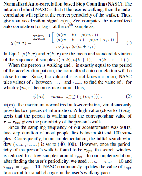 归一化自相关函数 Normalized Auto-Correlation based Step Counting (NASC)_离散数据自相关 ...