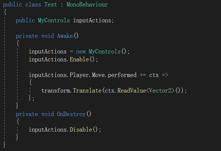 Unity 新输入控制系统Input System键鼠简单用法_unity playercontrol action type-CSDN博客