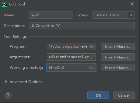 Pycharm external tools的使用-CSDN博客