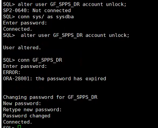 oracle错误实例,SP2-0640: 未连接以及修改密码过期-CSDN博客