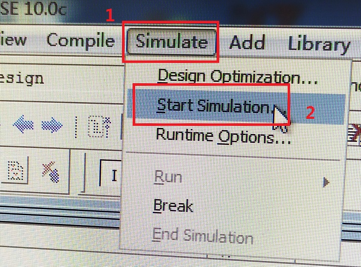 modelsim开始仿真的三种形式总结_这种就是创建project后，选中work 件，打开simulation，选中start simul ...