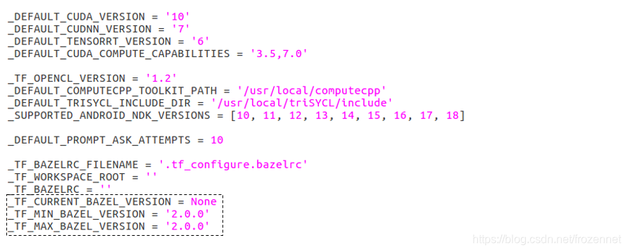查看tensorflow对应bazel版本tensorflow 211对应bazel Csdn博客