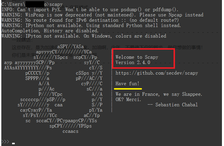 scapy查看本机的网络接口（ifcae需要参数）_scapy访问网络接口-CSDN博客