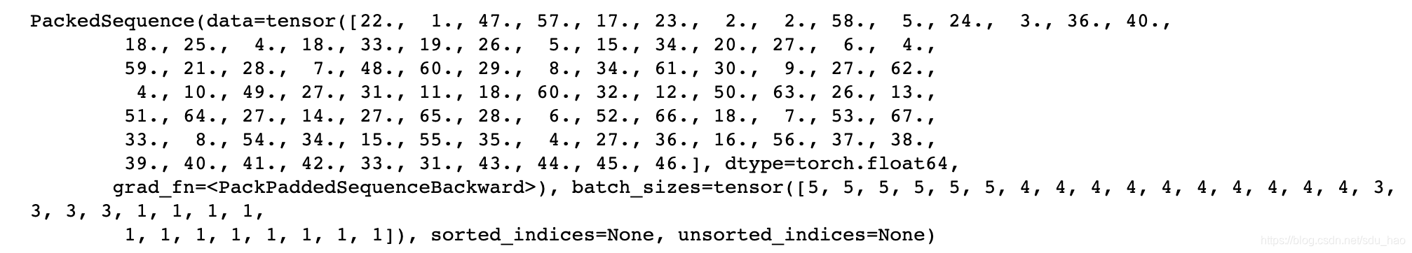 Pytorch杂谈 1 Packpaddedsequence和padpackedsequence不同长度的序列如何合并batch Csdn博客