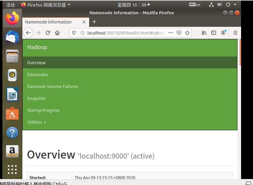localhost:50070 无法打开没有反应_localhost:50070无法连接-CSDN博客