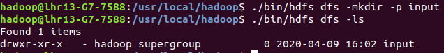 hadoop 3.1.3命令行命令./bin/hdfs dfs -mkdir input出现No such file or directory的情况_hadoop命令no file-CSDN博客