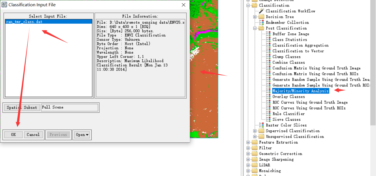 ENVI入门系列教程---二、图像分析---11.分类后处理_胡侃有料的博客-CSDN博客_envi分类后处理