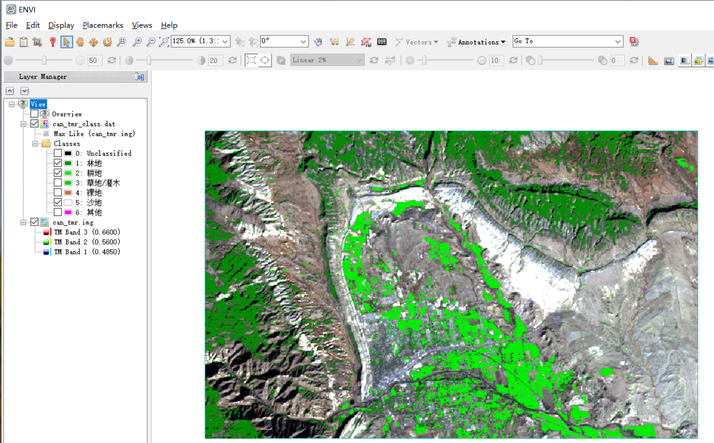 ENVI入门系列教程---二、图像分析---11.分类后处理_胡侃有料的博客-CSDN博客_envi分类后处理