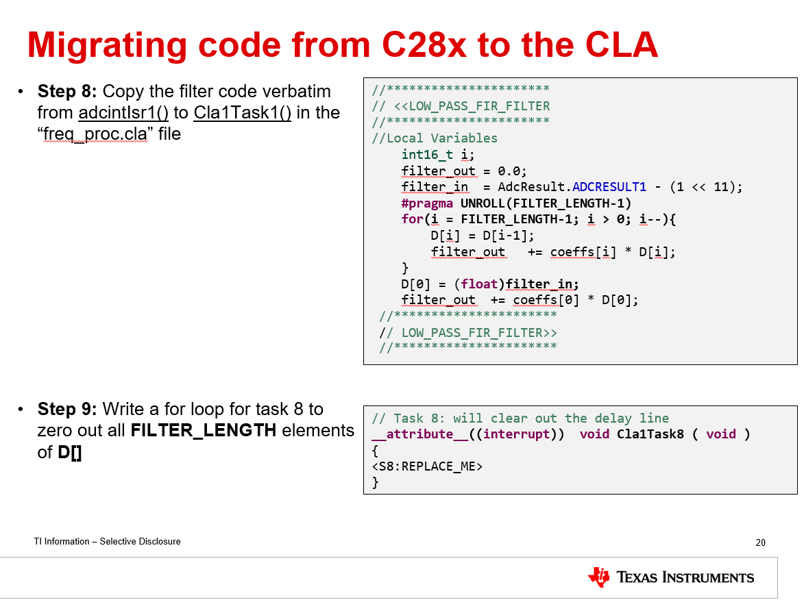 TMS320F280049C 学习笔记10 控制率加速器 Control Law Accelerator (CLA) 入门_280049cla ...