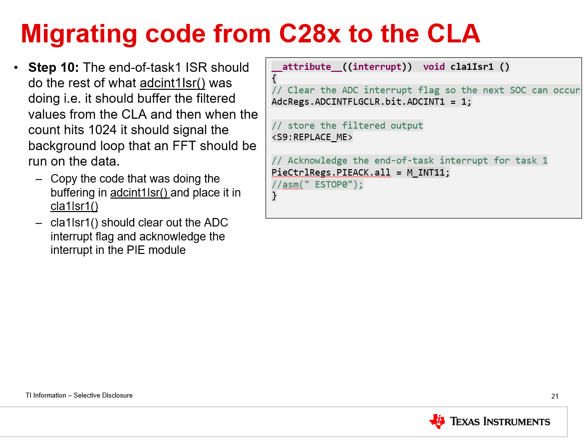 TMS320F280049C 学习笔记10 控制率加速器 Control Law Accelerator (CLA) 入门_280049cla-CSDN博客
