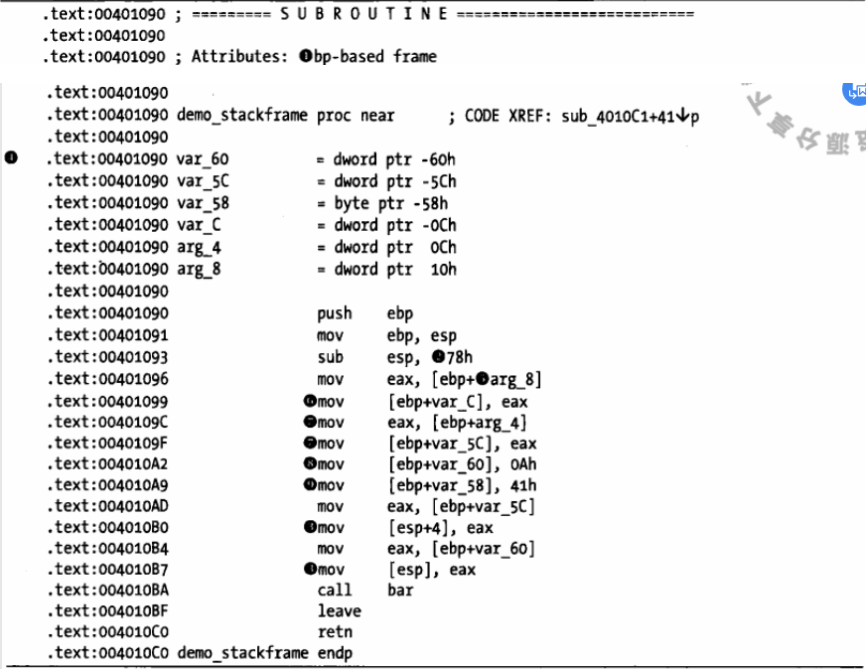 IDA栈帧分析与反汇编_ida 规定以指令解析还是数据解析-CSDN博客