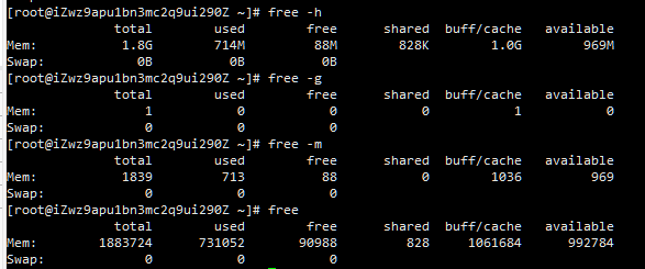 【Linux】查看还剩余的内存_linux命令查看data的内存空间还剩多少-CSDN博客
