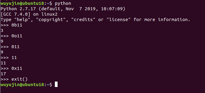 不同编程语言中 二进制、八进制、十六进制的数值常量表示前缀 0b 0 0x_0b是多少进制-CSDN博客