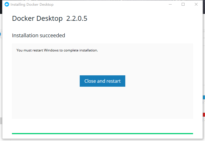 Installation of docker Desktop under WIN10 reports an error and cannot ...