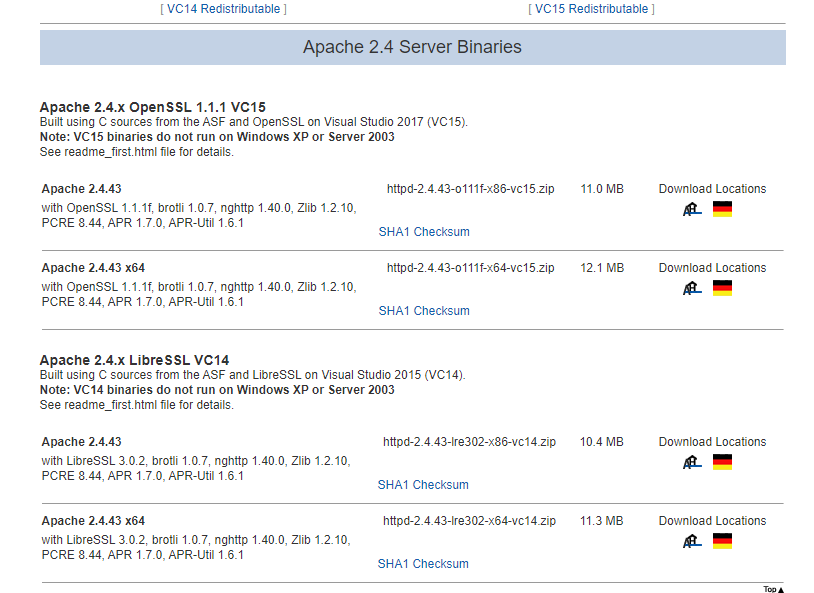 Apache下载与安装_apache下载官网-CSDN博客