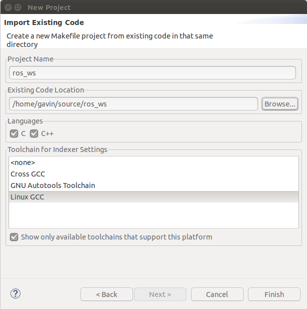 1. Eclipse配置ROS开发环境_eclipse 怎么添加clang format 插件-CSDN博客