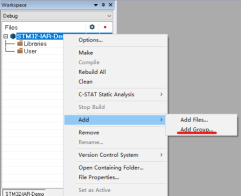 IAR新建stm32工程，完美移植stm32标准库（附源码）_点击上面链接,下载需要登陆账号,如果没有就注册一个-CSDN博客