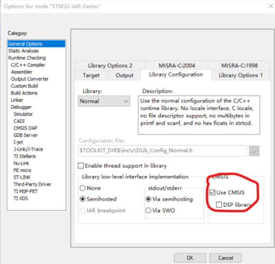 IAR新建stm32工程，完美移植stm32标准库（附源码）_点击上面链接,下载需要登陆账号,如果没有就注册一个-CSDN博客