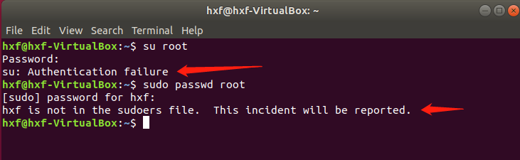 su: Authentication failure 以及xxx is not in the sudoers file 问题的解决办法_没有sudo权限 su authentication ...