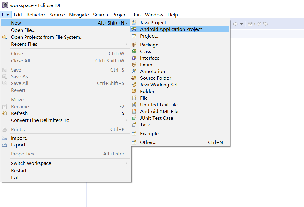 怎样用eclipse新建一个android项目？用eclipse新建android项目出错？请看下面_eclipse创建不了android项目-CSDN博客