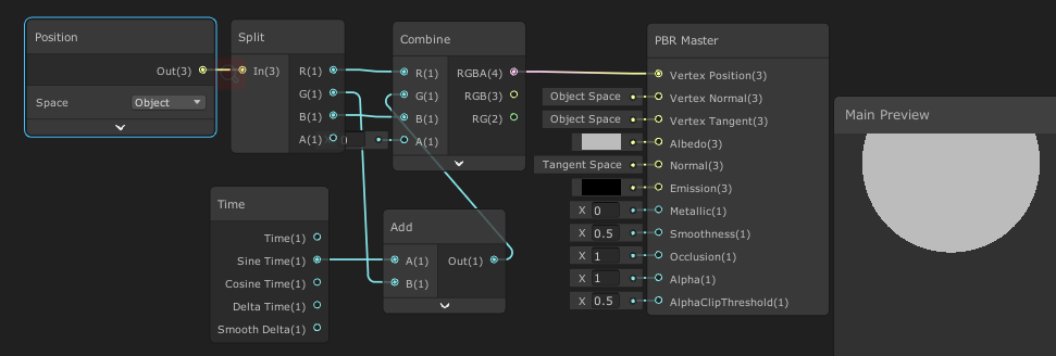 Shader Graph学习（二）_shadergraph 时间参数-CSDN博客