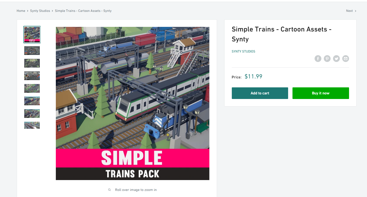 【Unity3D插件】Simple Trains - Cartoon Assets插件分享《卡通风火车场景》_unity如何模拟铁路火车-CSDN博客