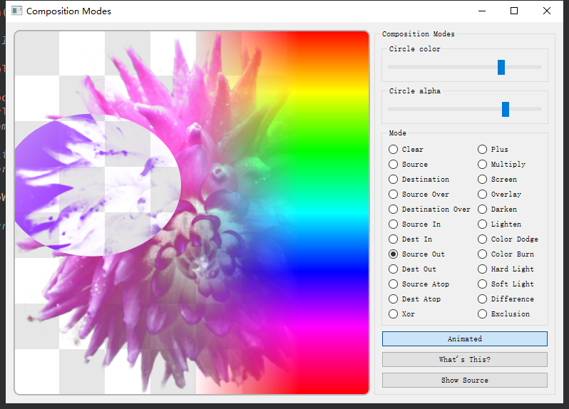 Qt 图像叠加模式[composition Modes]官方例子 源码解读_qt compositionmode-CSDN博客