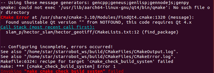 Found unsuitable Qt version "" from NOTFOUND, this code requires Qt 4.x-CSDN博客