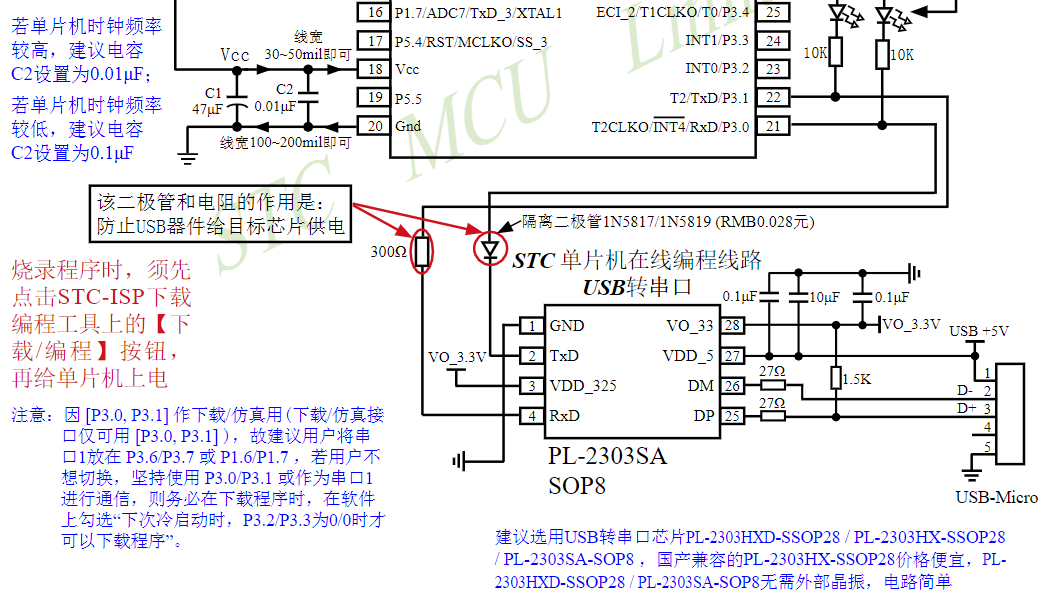 STC单片机程序下载原理与自动下载_硬件调试时会将程序自动下载到芯片中吗-CSDN博客
